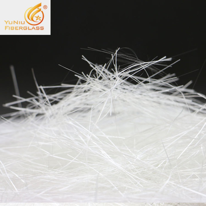 China Silane coating Chopped glass fiber Good flowability Superior ...