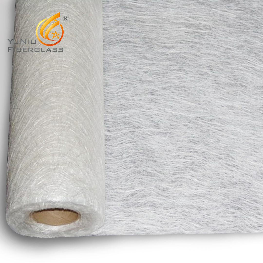 China Powder Glass fiber Chopped Strand Mat roll Resin impregnation ...