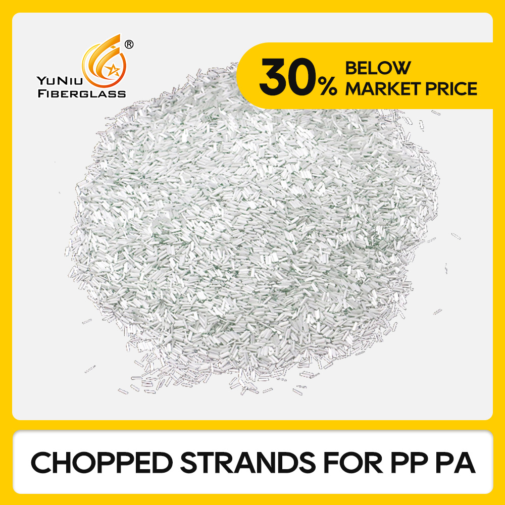 China E-glass chopped strands for PP PA polymers hot selling factory ...