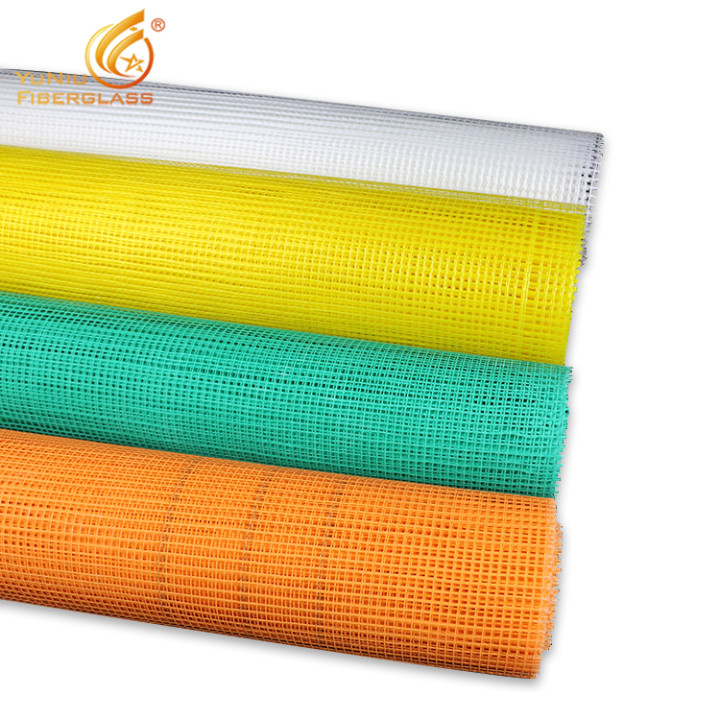 China 75gsm Fire prevention Glass fiber mesh Fireproof board raw ...