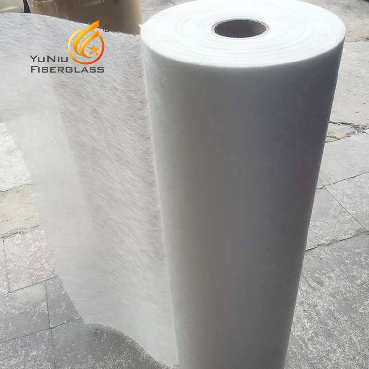 China Fiberglass tissue mat used for waterproof roofing 50g/m2 factory ...