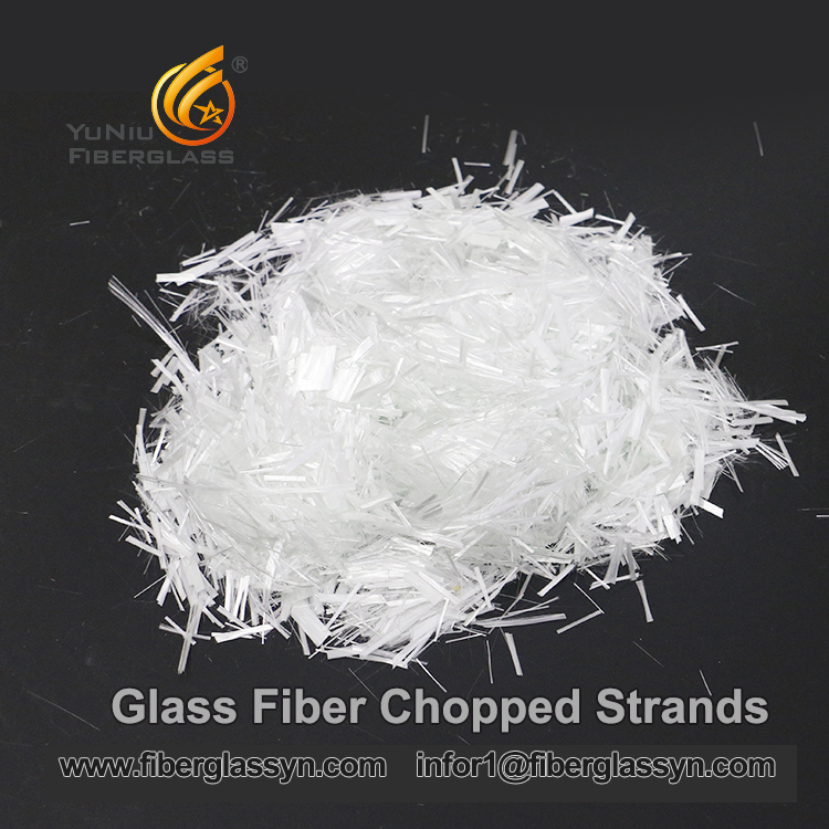 China E-glass Fiberglass chopped strands Good flowability Quickly wet ...